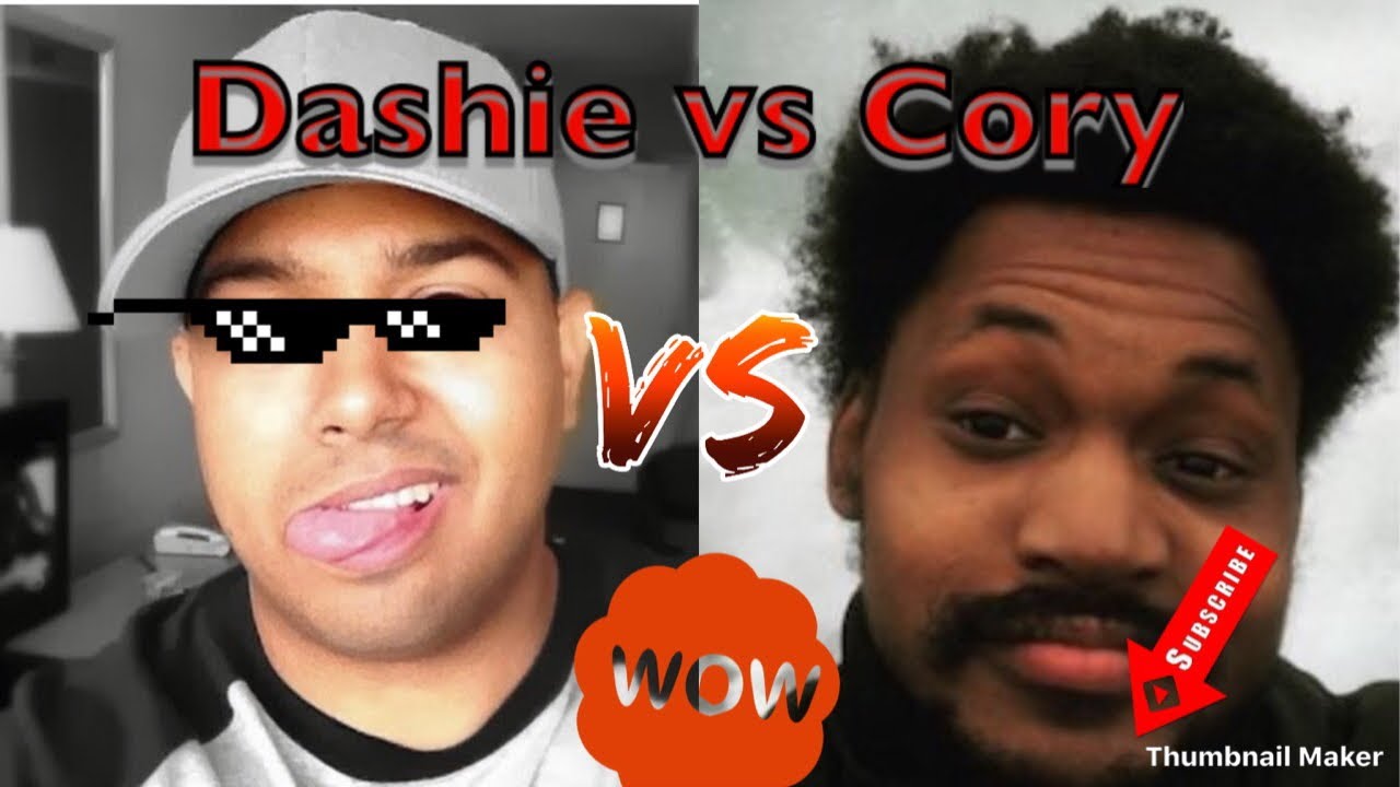CORY VS DASHIE!!! RAP BATTLE! - YouTube