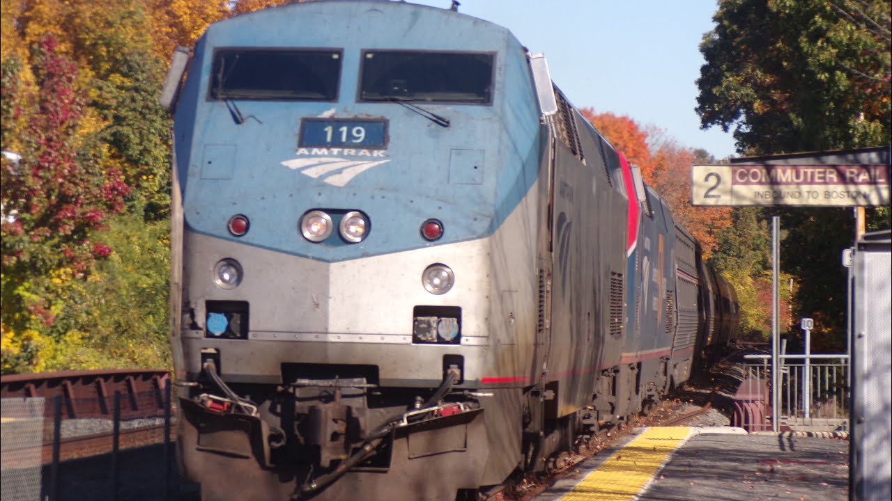 Amtrak 108 Trails On The Lake Shore Limited 10-15-22 - YouTube