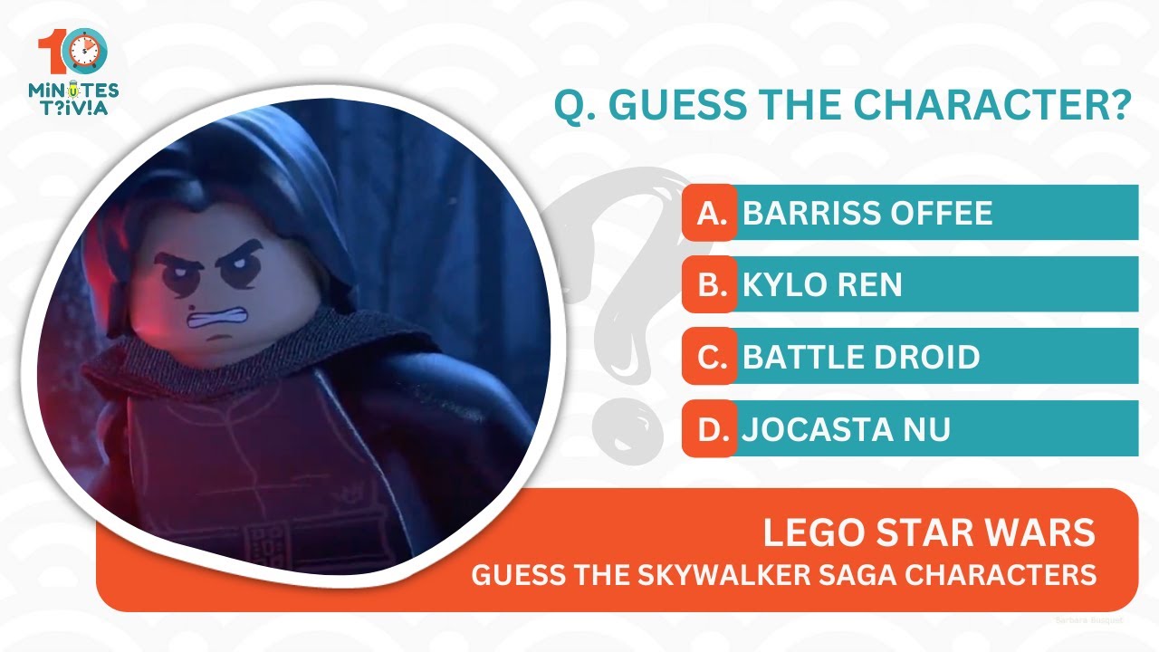 Lego Star Wars: Guess the Skywalker Saga characters - YouTube
