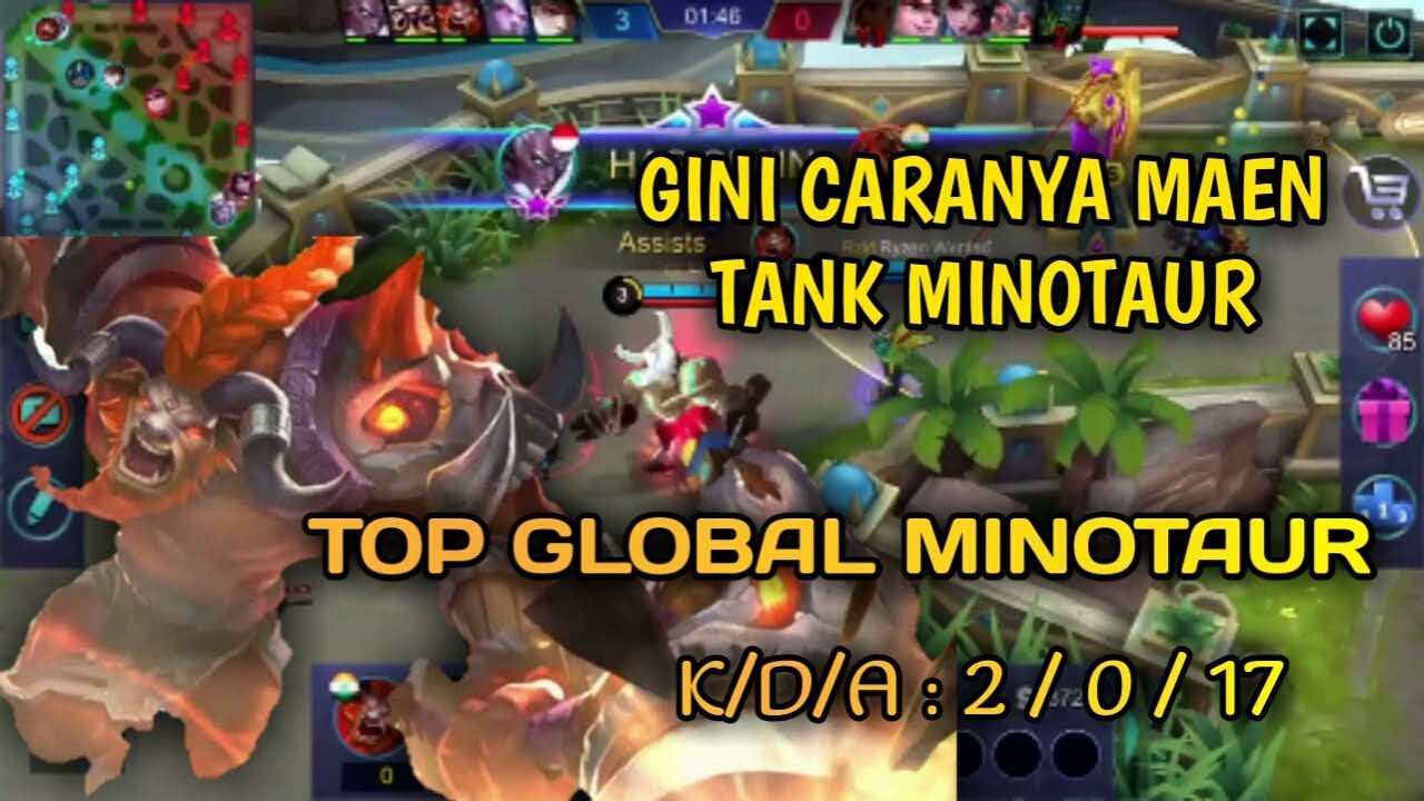 Top Global Minotaur| Mobile Legend - YouTube