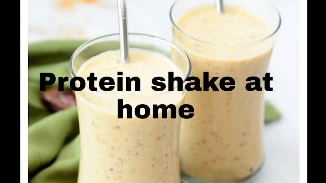 Make a protein shake without protein powder!? (Simple) - YouTube