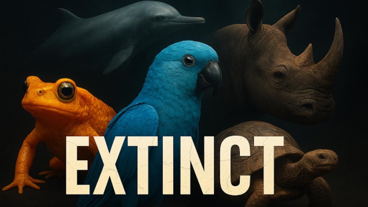 5 Beautiful Animals That Recently Went EXTINCT — You Won't Believe # ...