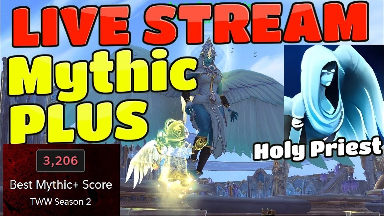 Rank 7 Holy Priest M+ 16 and 15 keys - YouTube