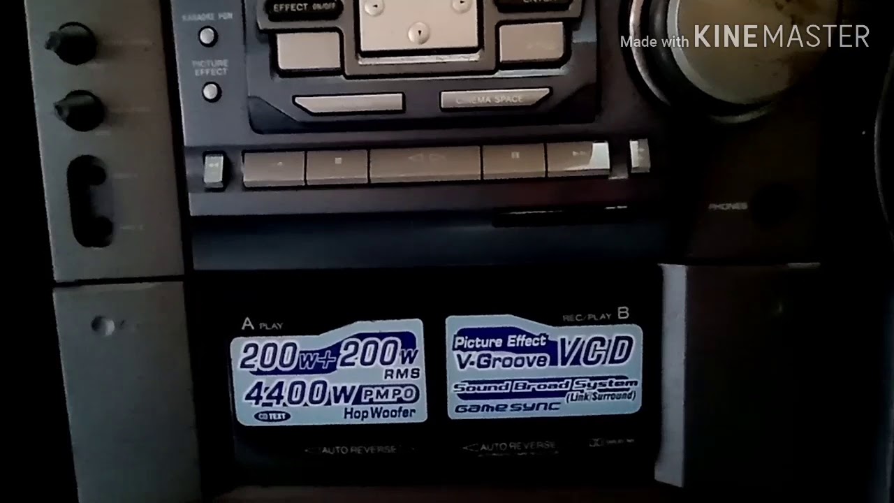 SONY MHC-VX777 - YouTube