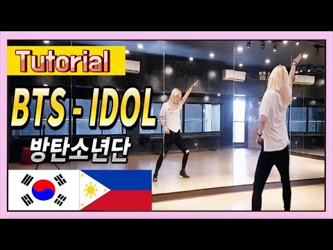 [Eng+Tagalog] BTS (방탄소년단) - IDOL DANCE TUTORIAL (Mirrored & Explanation) // DASURI CHOI