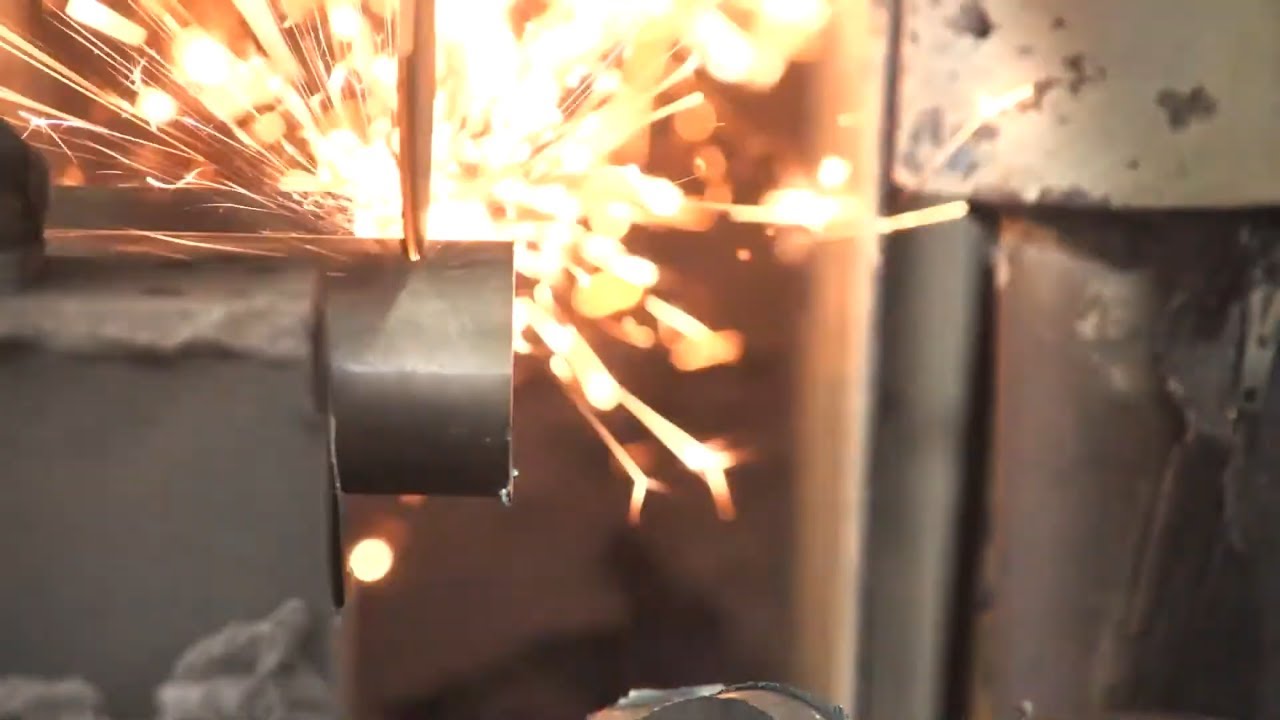 How to Safely Cut Metal with Large Conventional Cut-Off Wheels - YouTube