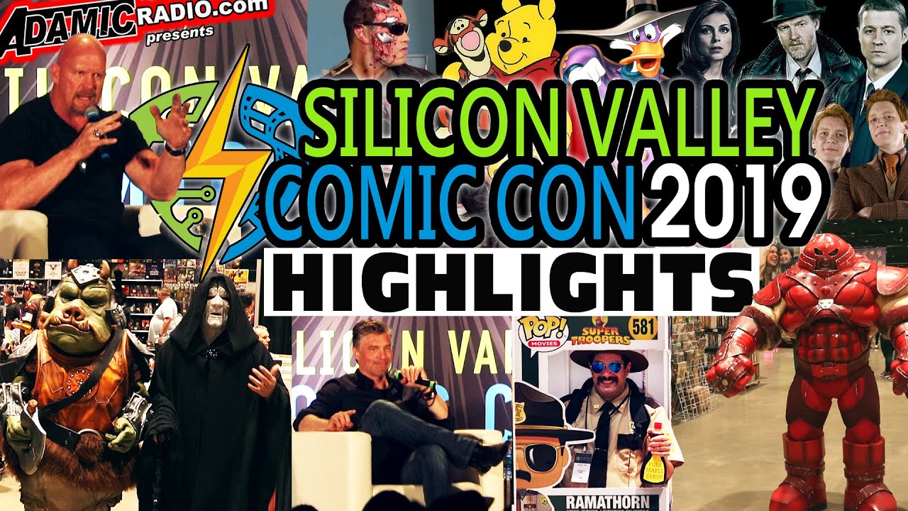 SILICON VALLEY COMIC CON 2019 highlights (Celebrities & Cosplay) - YouTube