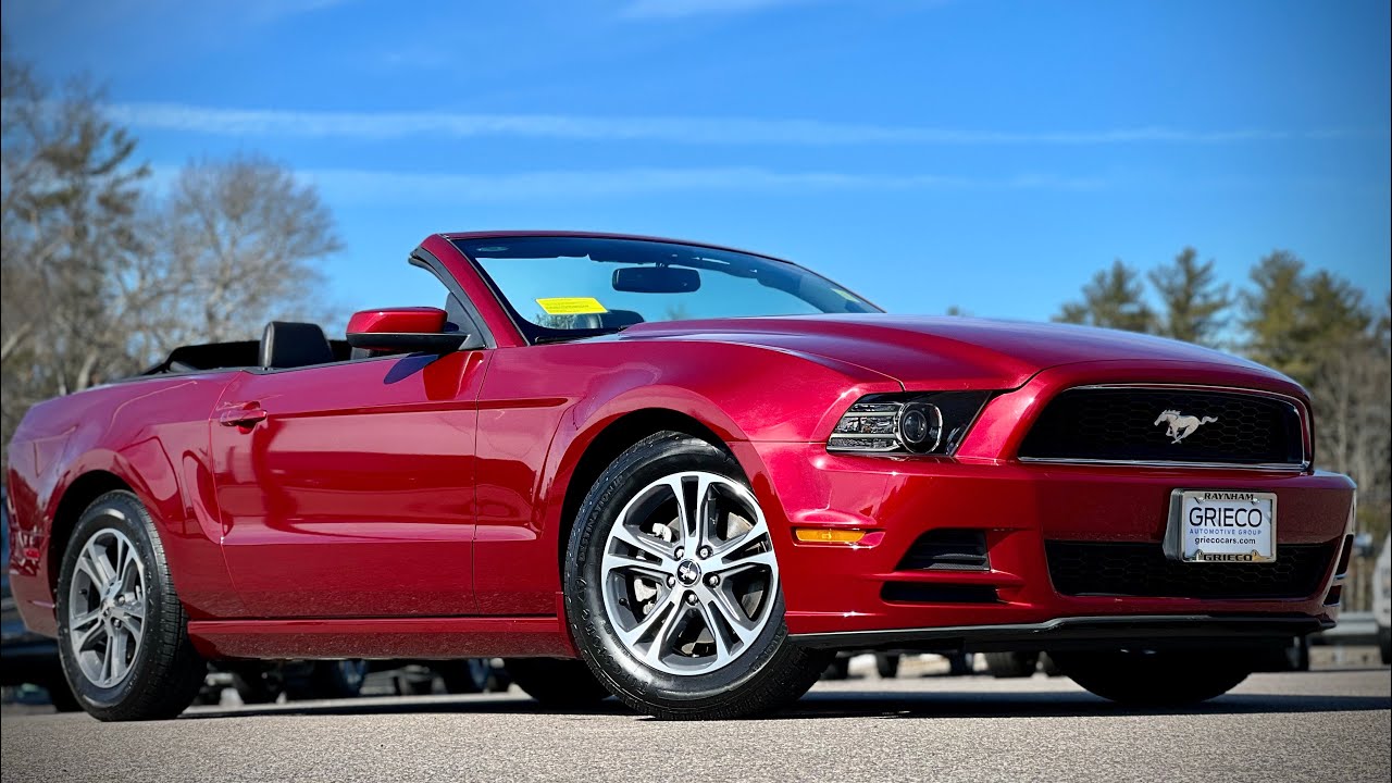 2014 Mustang V6 Premium Convertible - YouTube