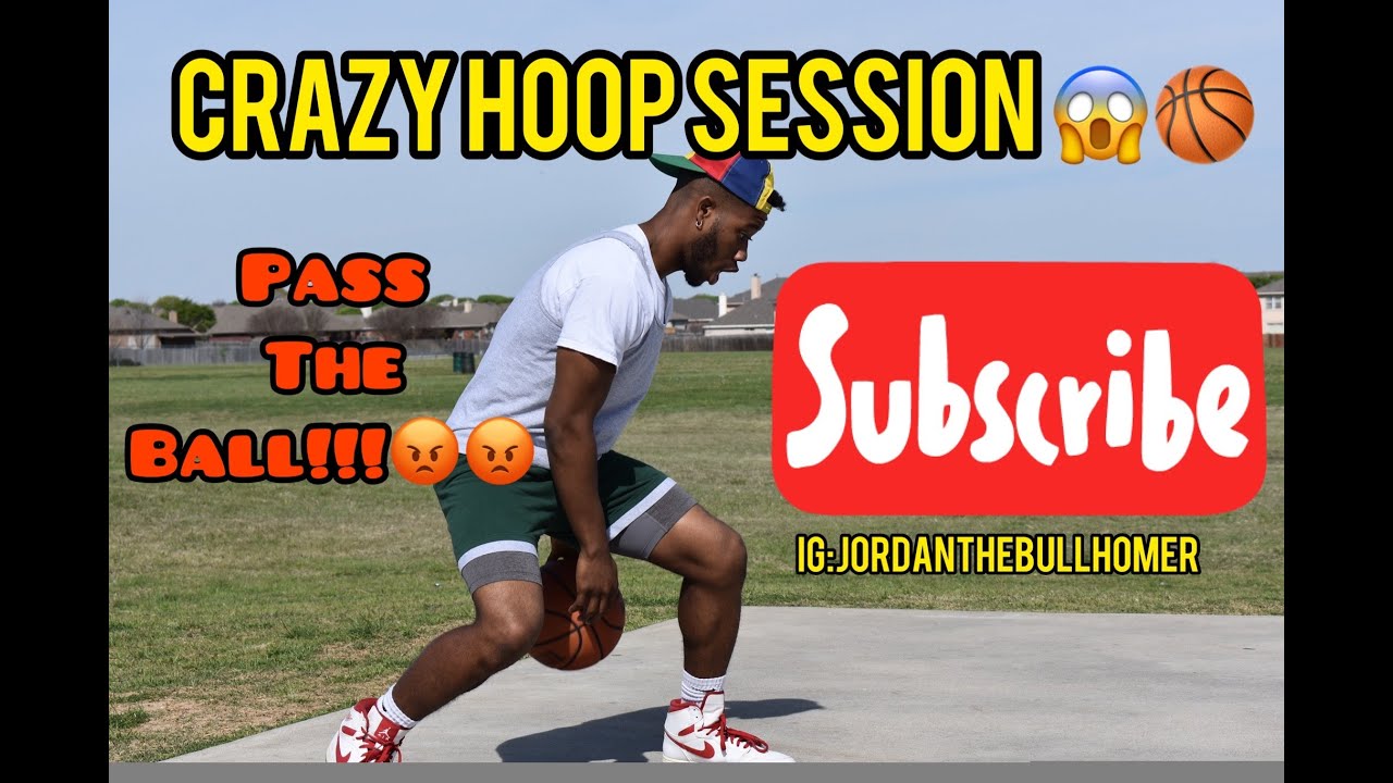 Crazy hoop session 😱🏀 (MUST WATCH) - YouTube