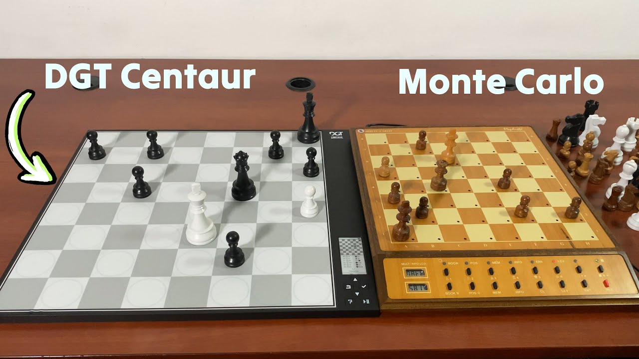 Mephisto Monte Carlo vs. DGT Centaur Chess Computer 👑 Gadgetify - YouTube