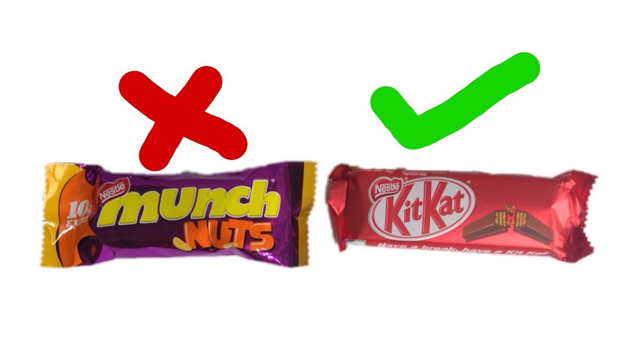 Kitkat vs Munch Nuts | chocolates - YouTube