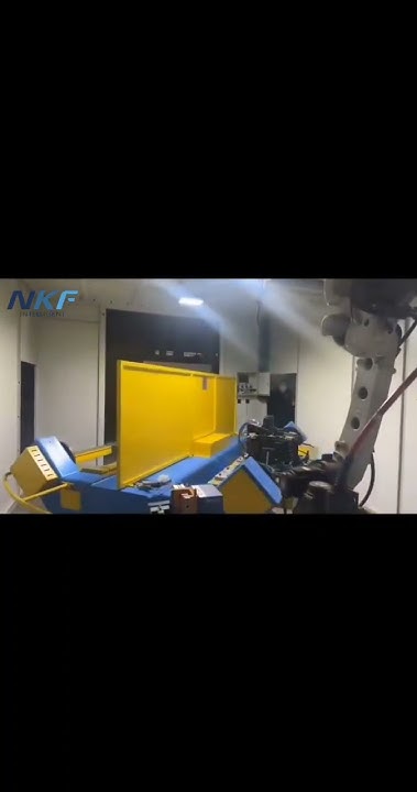 Our designed and produced payload 500KG three-axis horizontal positioners - YouTube