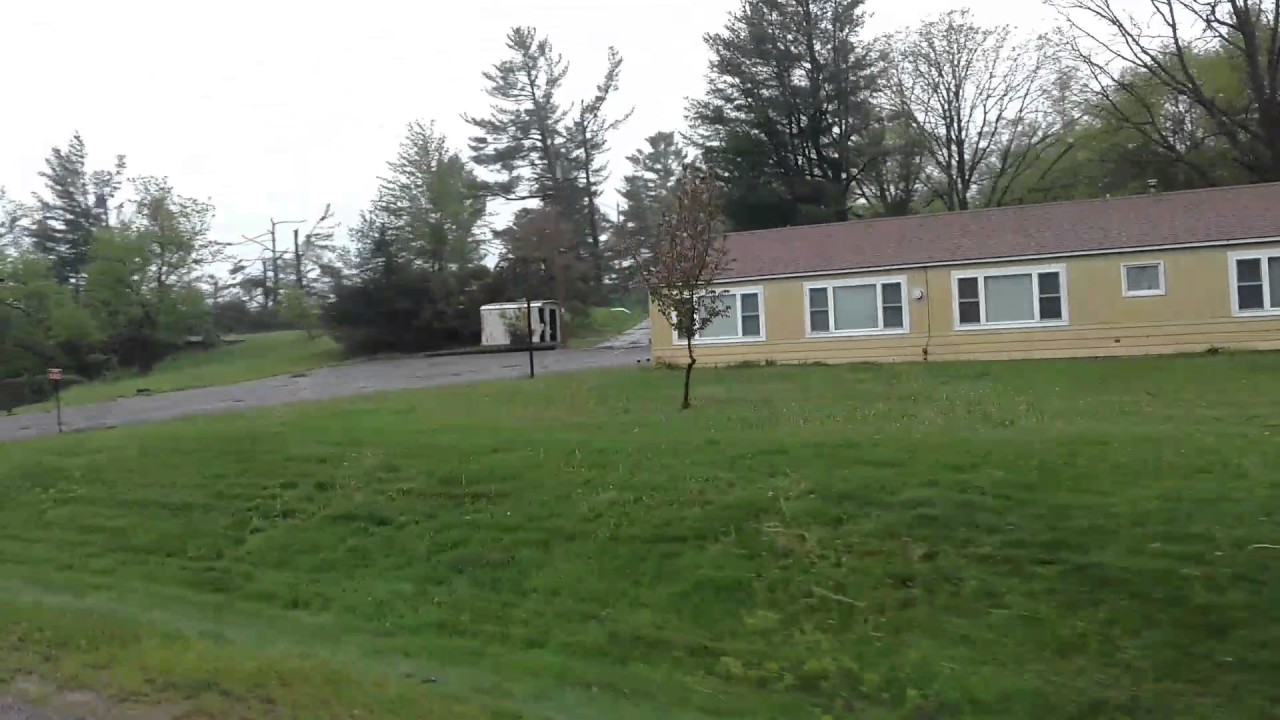 Amacoy Lake/Highway 40 Tornado Damage - YouTube