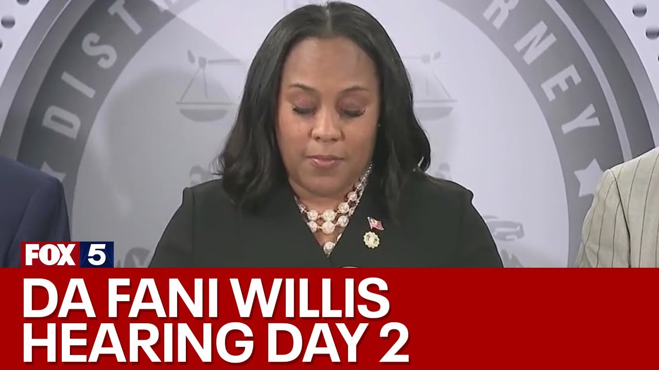 DA Fani Willis hearing: Testimony concludes | FOX 5 News - YouTube