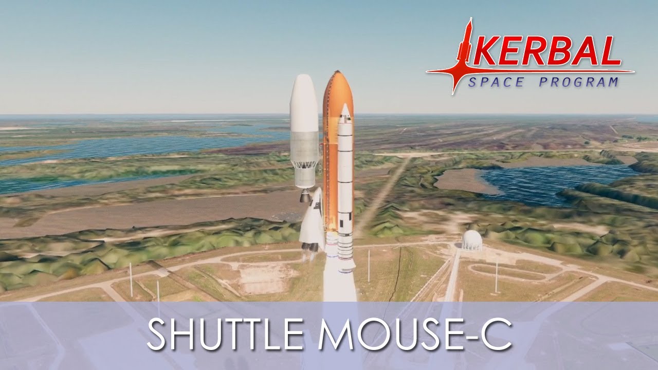Shuttle Mouse Version of Shuttle-C Lunar - YouTube