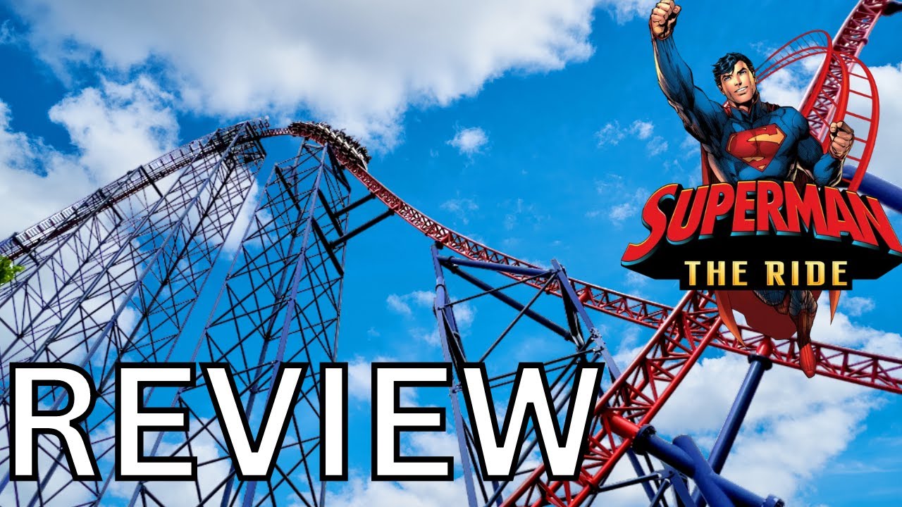 Superman The Ride Review: Its Great, But... - YouTube