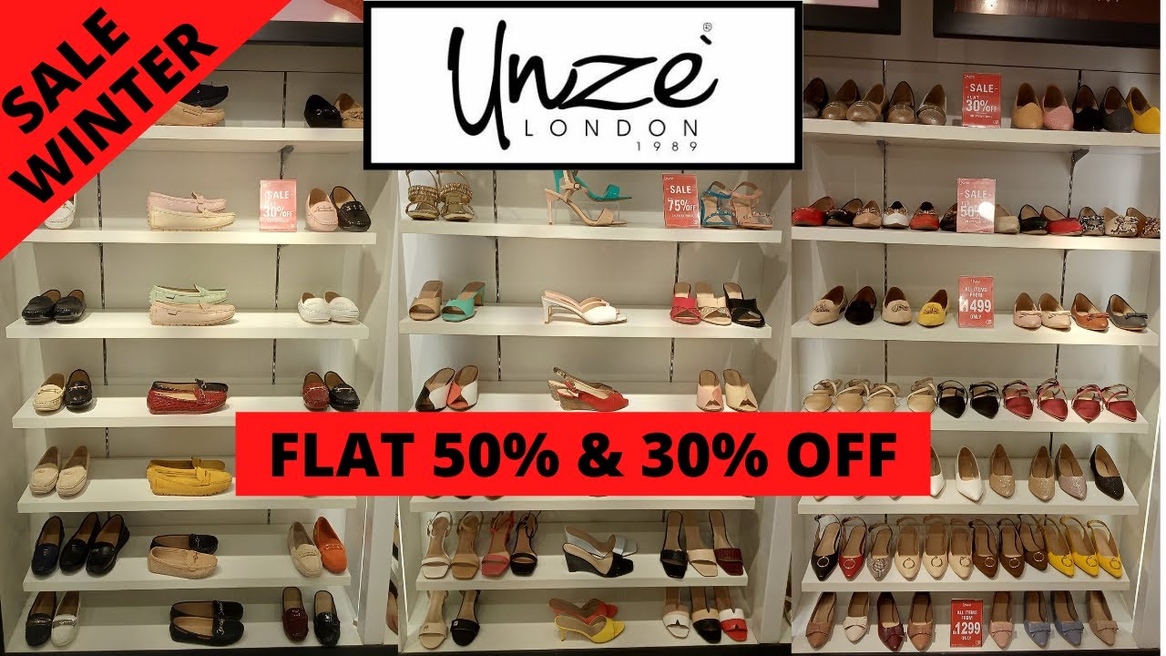 Unze London Shoes Winter Sale Flat 50% & 30% Off 2021 | Dressing Beauty ...