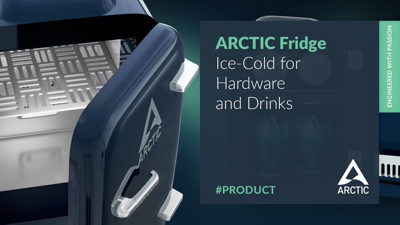ARCTIC Fridge: Ice-cold for Hardware and Drinks - YouTube