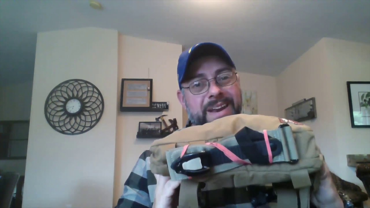 Wilderness hiking loadout in the Hill People Gear chest rig - YouTube