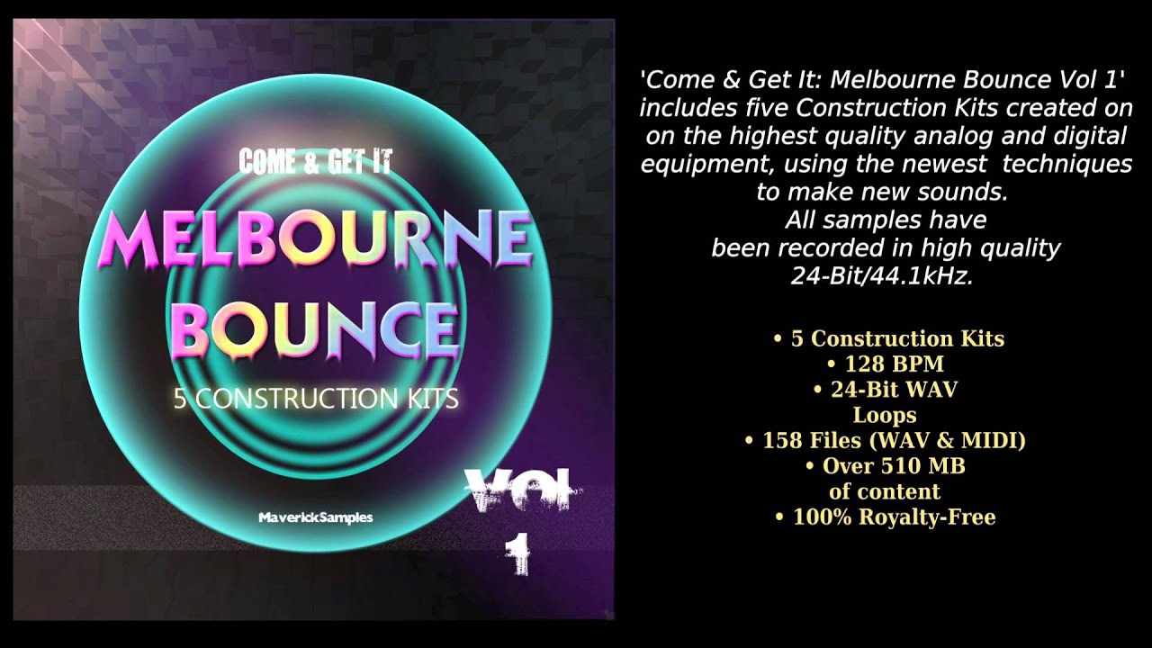 Melbourne Bounce Sample Pack , EDM , Electro , Big Room - YouTube