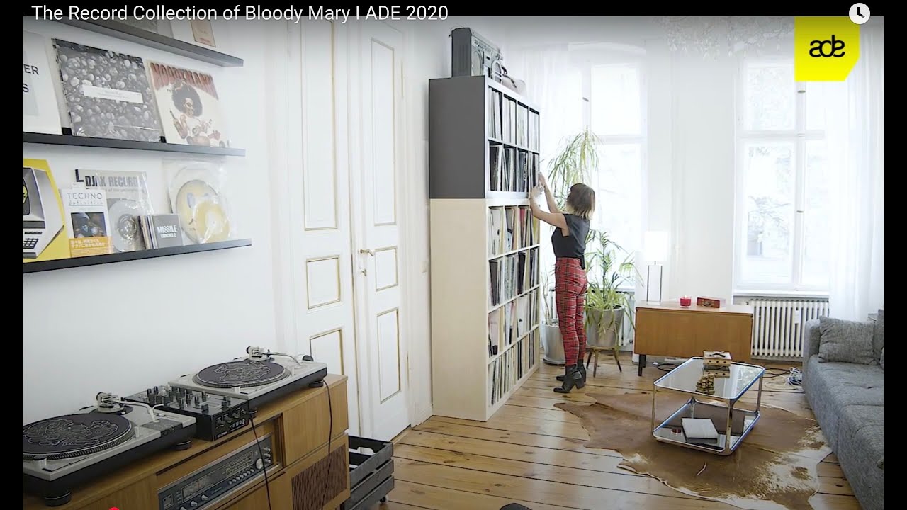 The Record Collection of Bloody Mary I ADE 2020 - YouTube