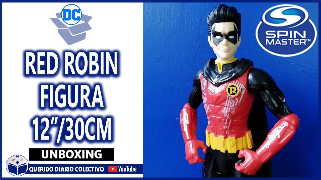 🔷 ROBIN SPIN MASTER 2021 | UNBOXING /REVIEW RED ROBIN / TIM DRAKE ...