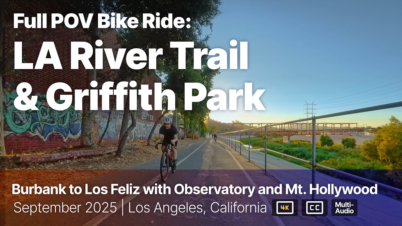 L.A. River Bike Path - Burbank, L.A. & Griffith Park - Walt's Place ...