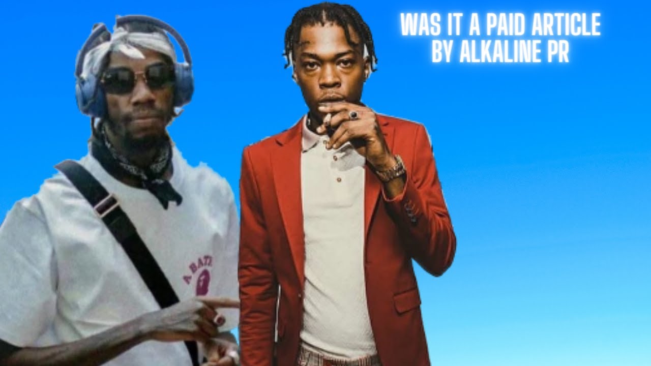 Alkaline Seeking Relevancy From Skillibeng | Did Skillibeng Really D!ss ...