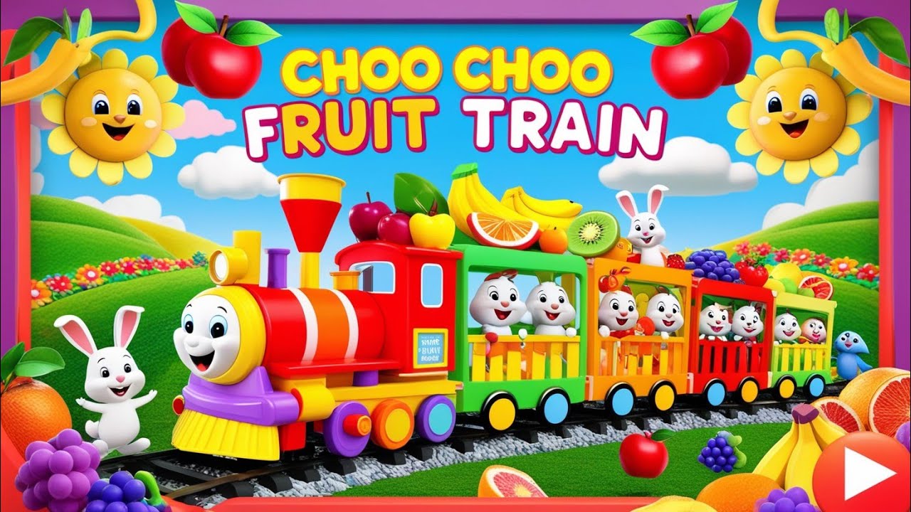 "🚂 Choo Choo! Sing Along with Humpty Dumpty's Musical Fruit Train 🎶 ...
