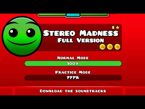 Stereo Madness Full Version | Geometry Dash Full Version 2.2 - YouTube