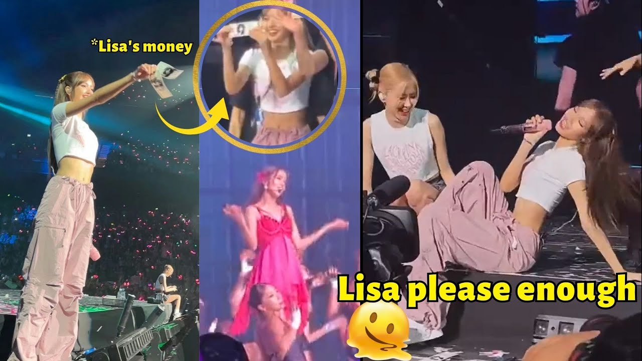 Lisa holding money with her face printed on it is kinda iconic actually ...