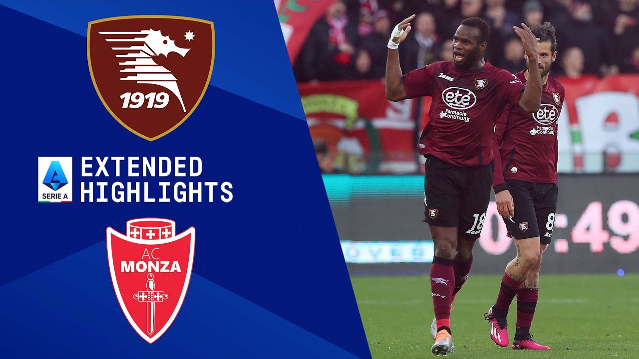 Salernitana vs. Monza: Extended Highlights | Serie A | CBS Sports ...