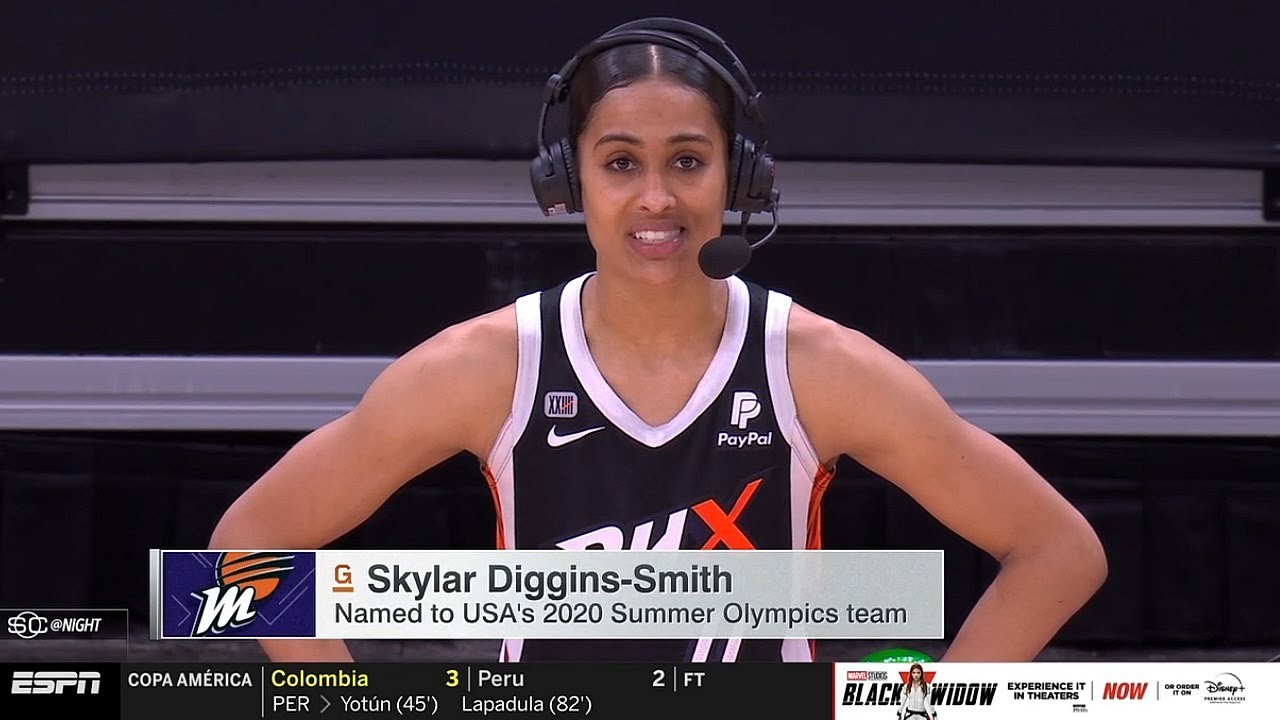 Skylar Diggins-Smith Goal Of Gold Medal In Her 1st Olympics In Tokyo ...