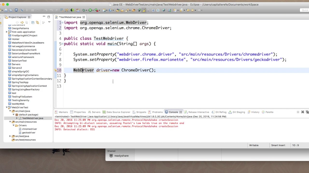 Selenium 30 Geckodriver And Marionette Youtube