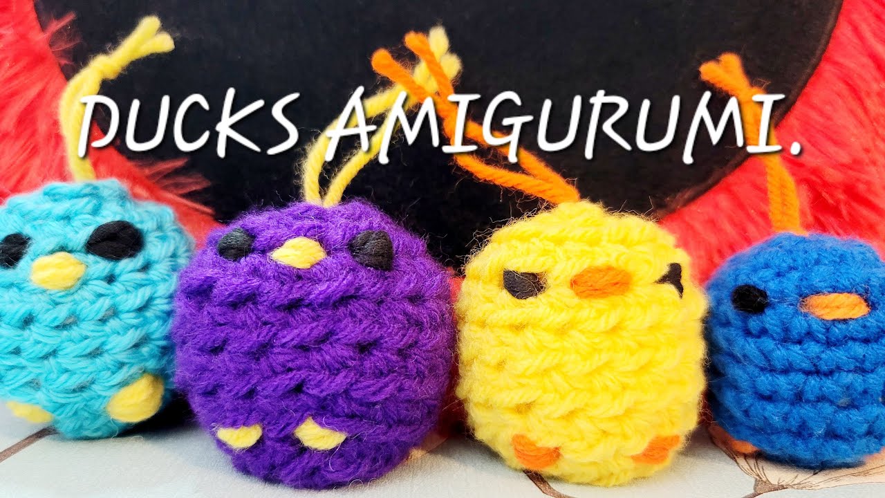 #DIY #tutorial #patterns How to #crochet #Ducks #AMIGURUMI.#yarn - YouTube