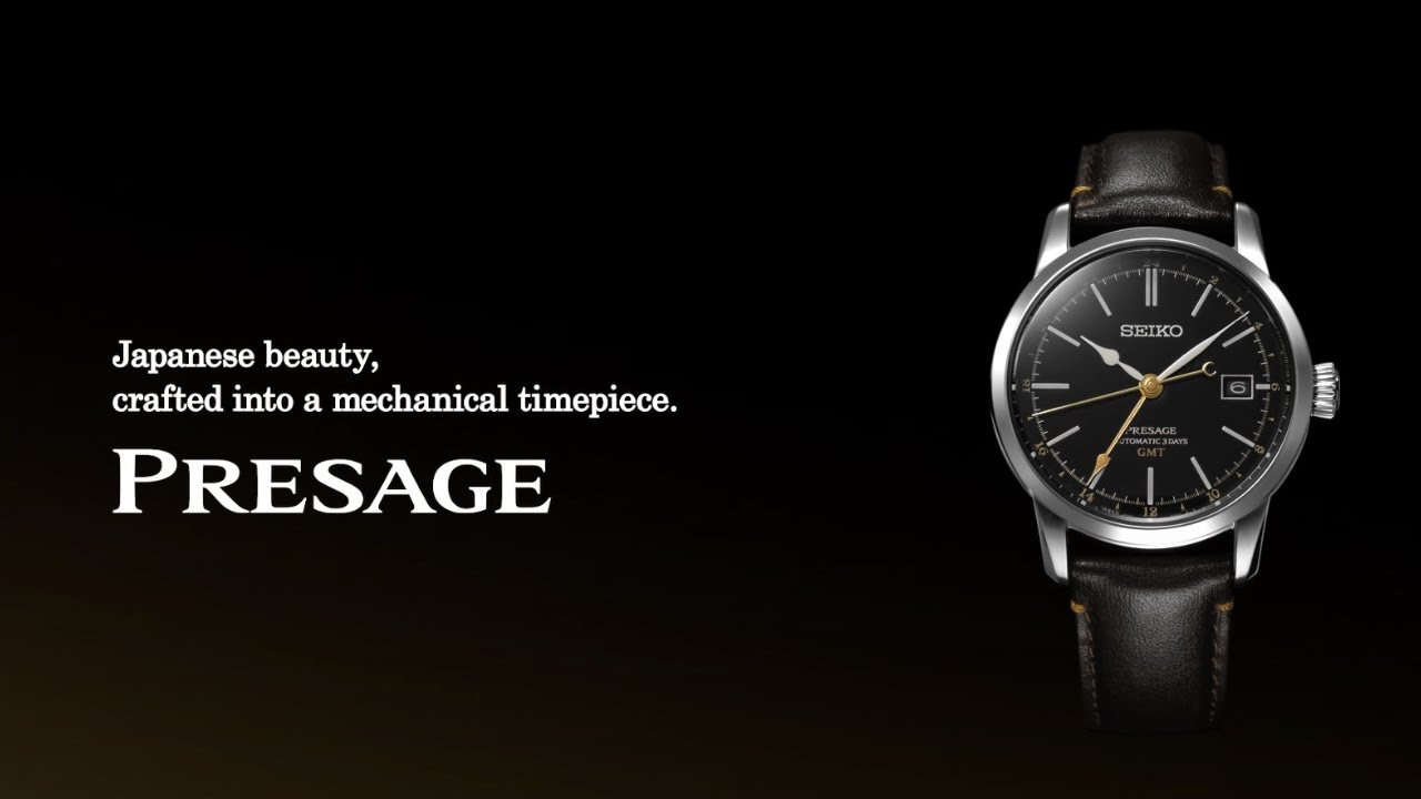 Seiko Presage - NEW SPB447 Craftsmanship GMT - Urushi Lacquer Process I Jura Watches - YouTube