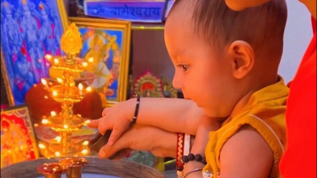 Mini Vlog Kali Pujo 2024 With family and Twins Baby #youtube #cutebaby ...