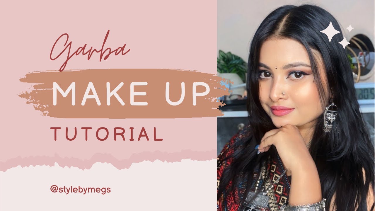 Get Ready for Garba: Bold & Glam Garba makeup Tutorial! 💄@Stylebymegs # ...