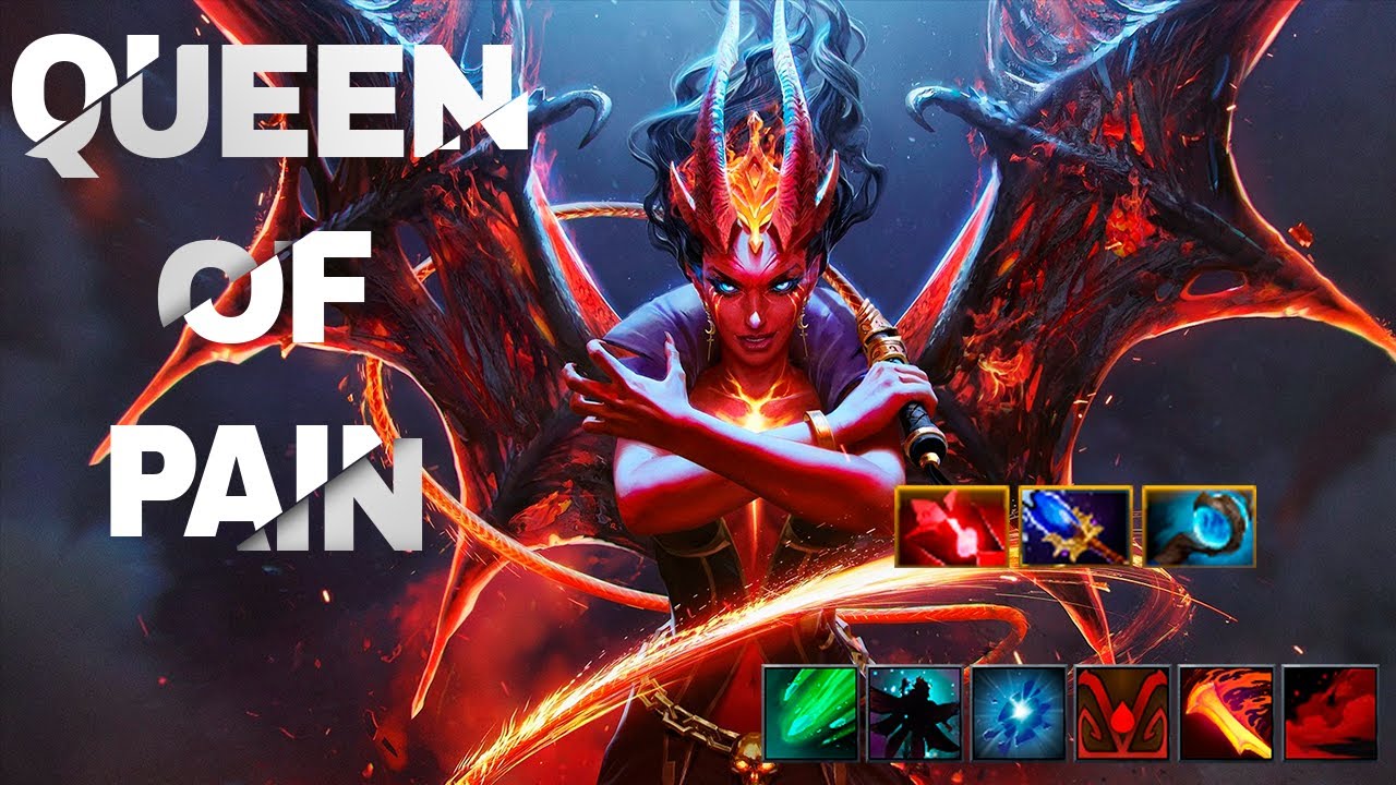 Custom Hero Chaos - Queen of Pain, absurdity lobby - YouTube