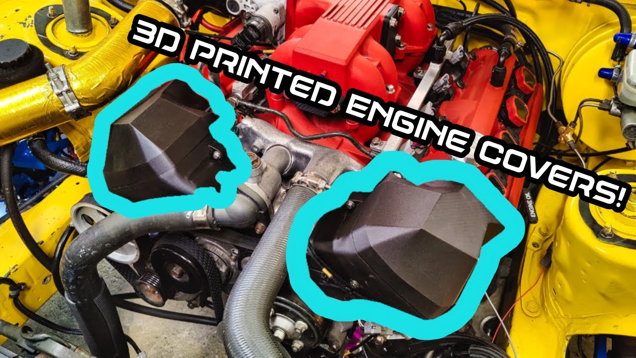 3D Printed Engine Timing Covers - 1UZ-FE - YouTube