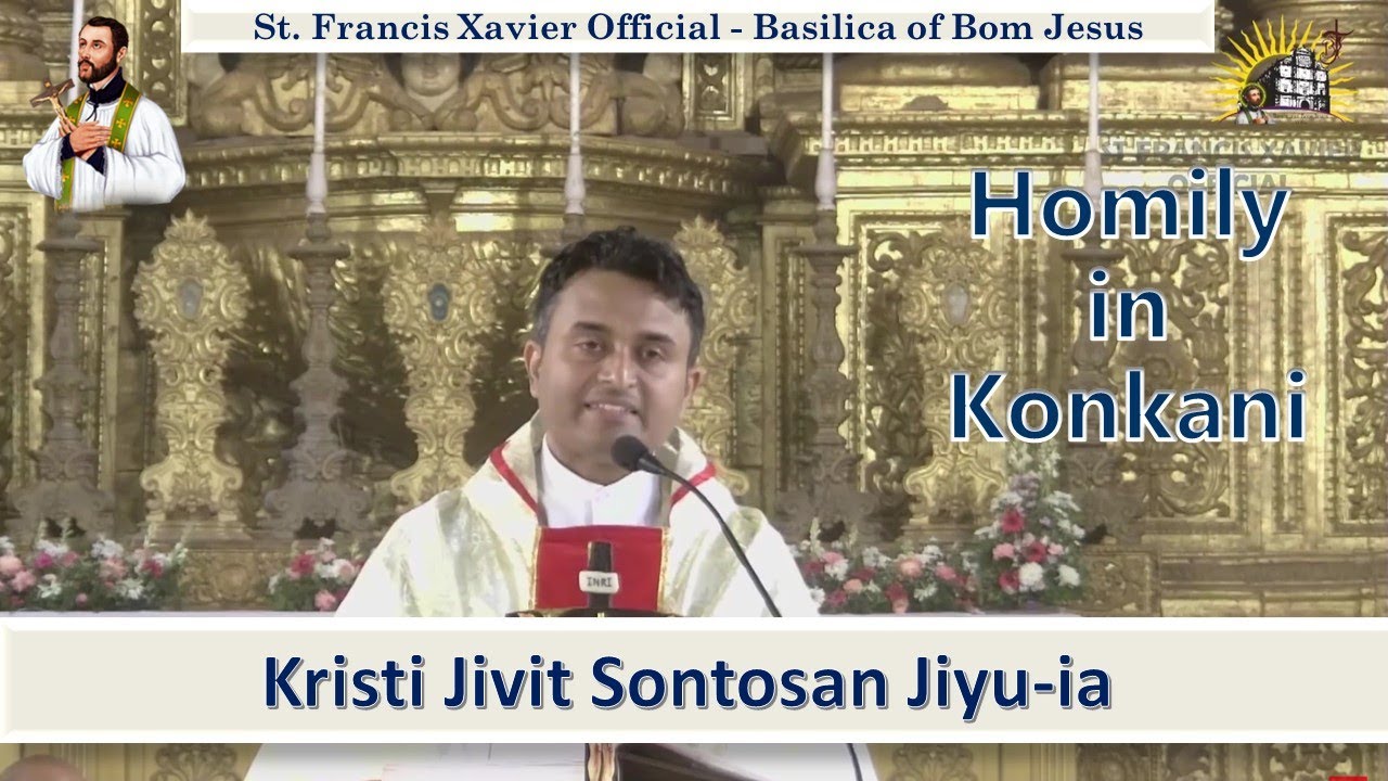 Sermon - Kristi Jivit Sontosan Jiyu-ia - Homily In Konkani - 25 Dec ...