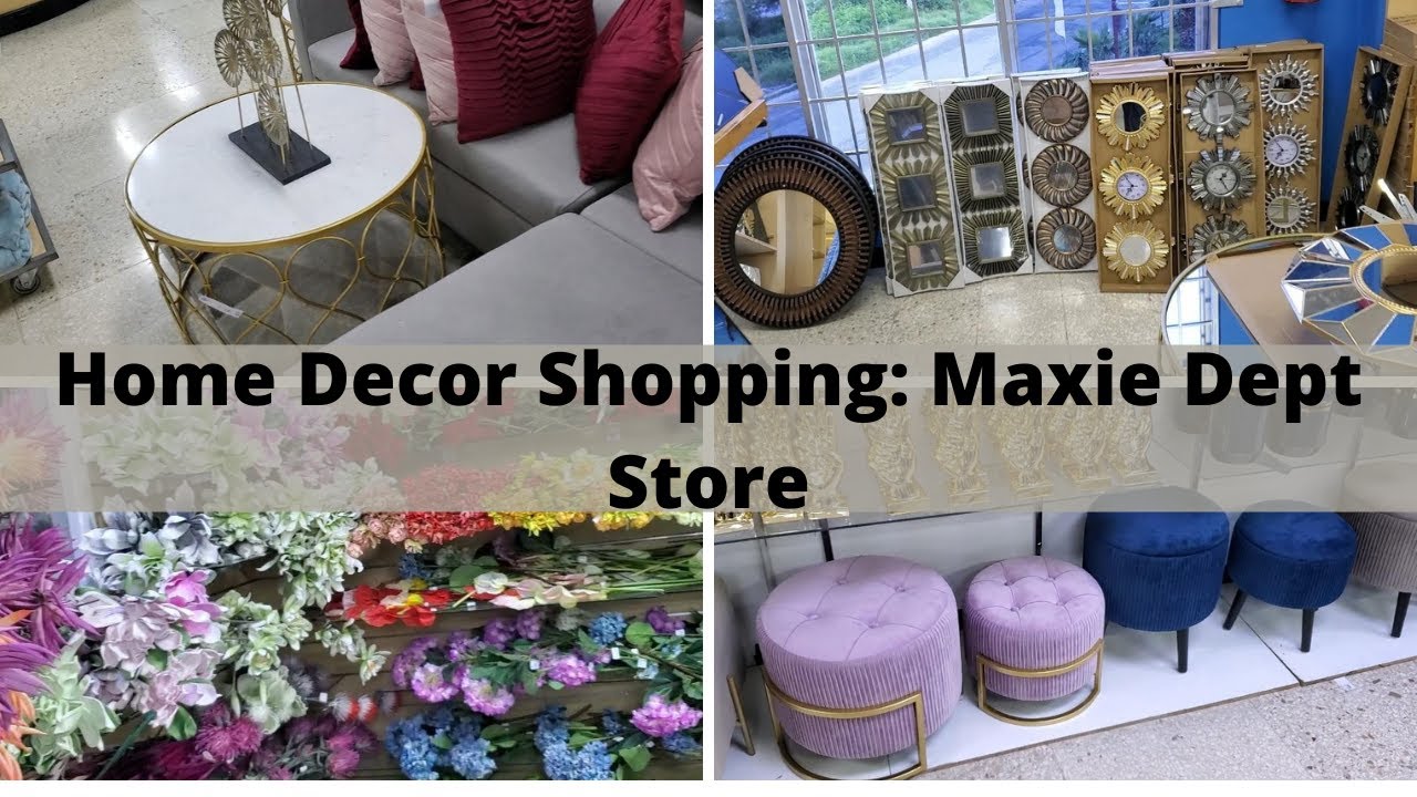 Home Decor Shopping in Jamaica: Maxie Department Store (Portmore) - YouTube