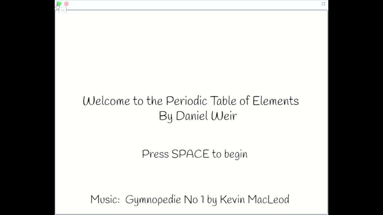 Periodic Table Scratch - YouTube
