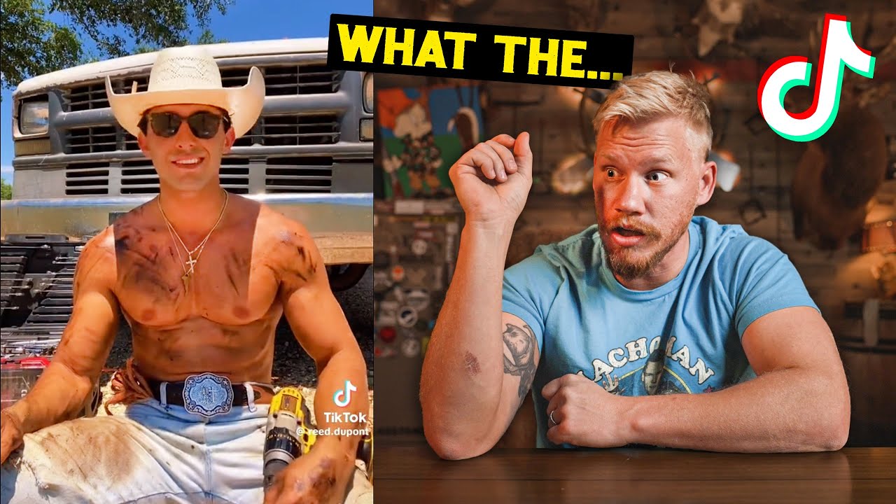 CRINGEY Country Guys TikTok Reaction... - YouTube
