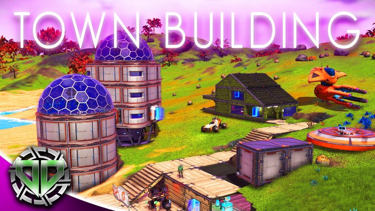 BUILDING A TOWN : No Man's Sky NEXT Gameplay : NMS NEXT : Multiplayer ...