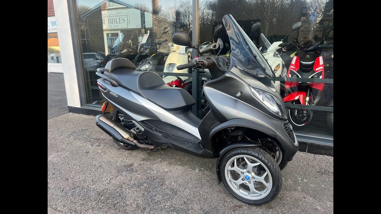 PIAGGIO MP3 500 LT BUSINESS 2019 GREY ASR / ABS MODEL QUICK WALK ROUND ...