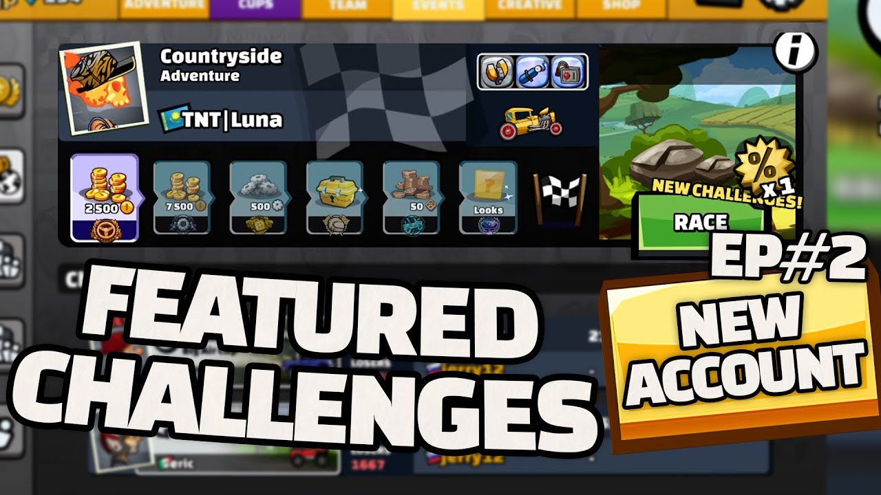 🔥New Account EP2 - Featured Challenges - HCR2 - YouTube