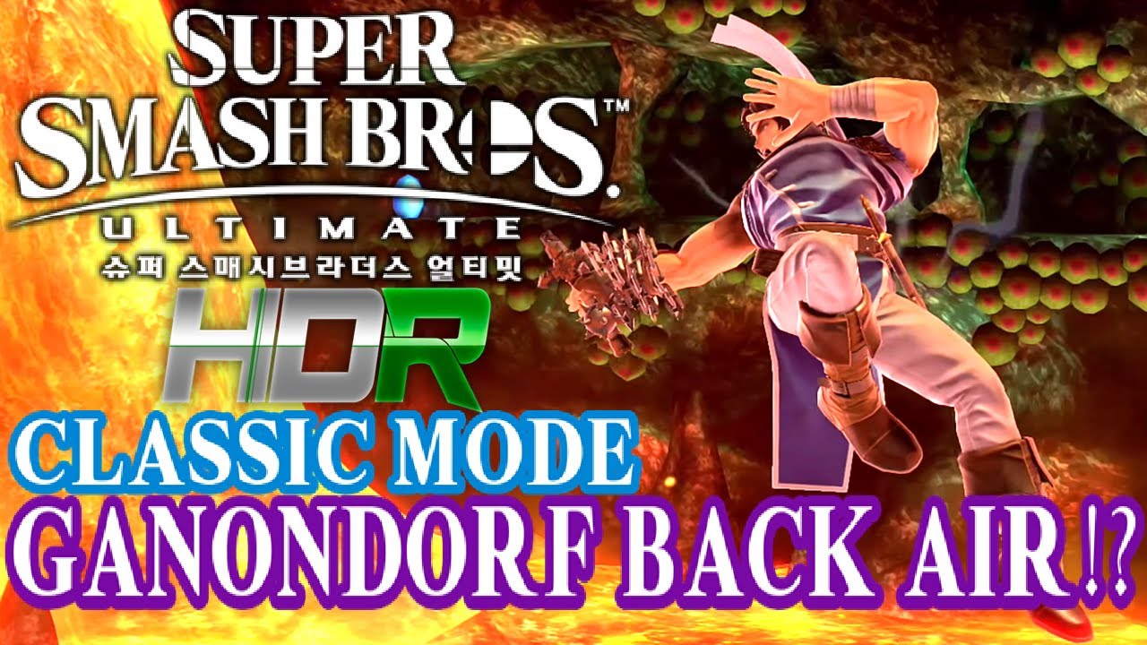 Smash Bros. Ultimate (HDR) - Classic Mode with Richter - YouTube