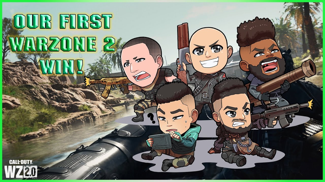 Our first Warzone 2 win! - YouTube