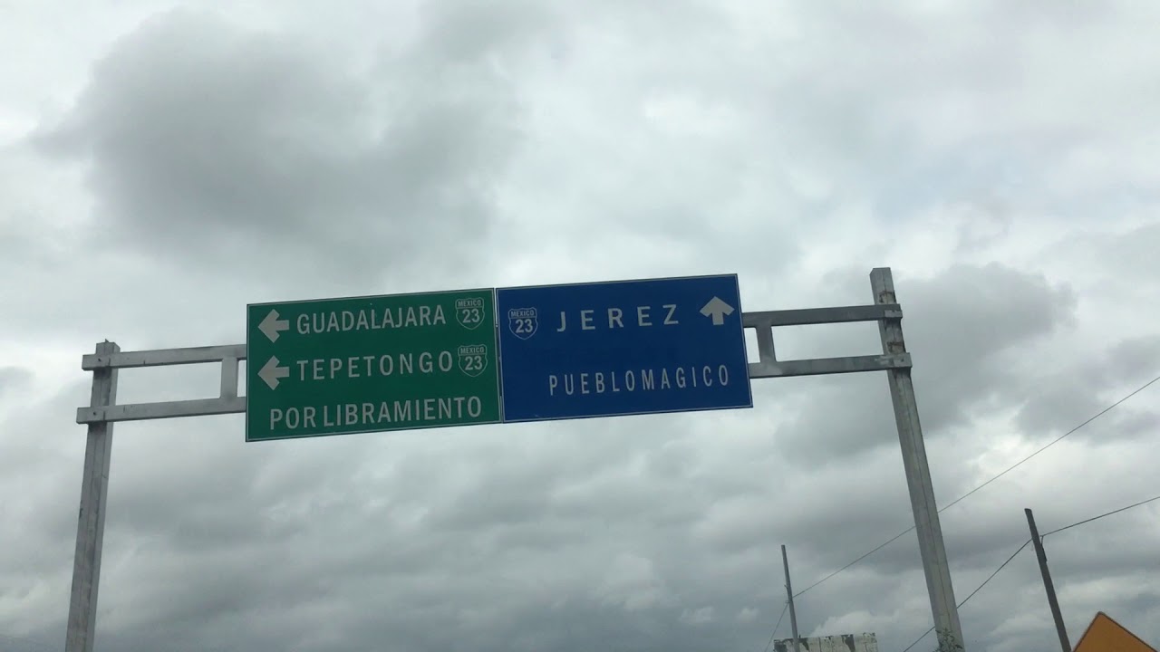 Llegando a Jerez, zac. 18 de agosto de 2016 - YouTube